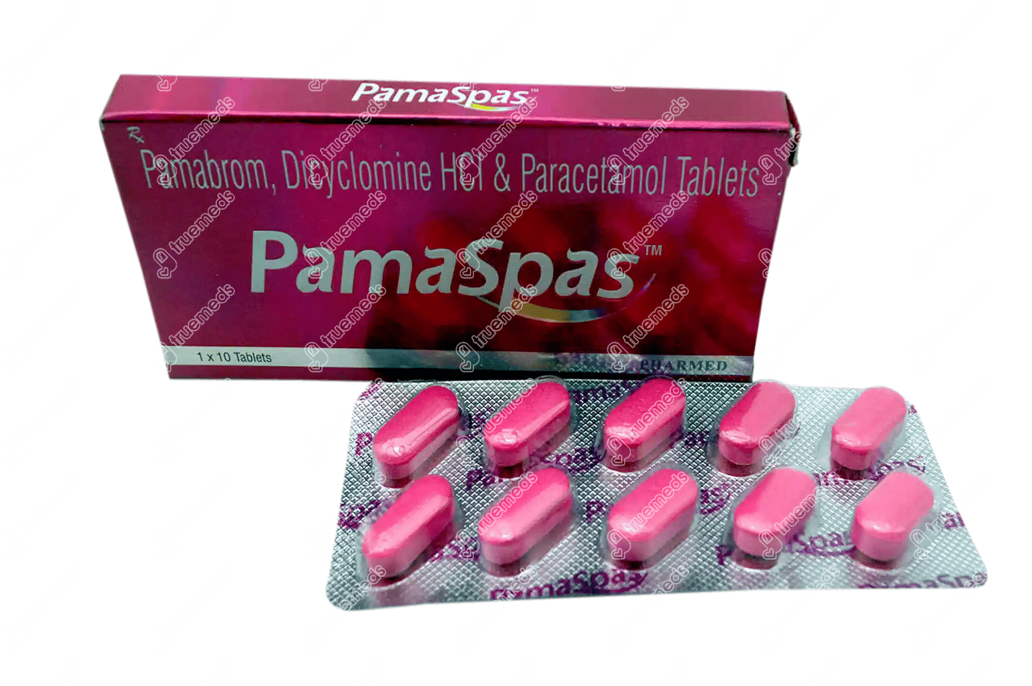 Pamaspas Tablet 10 - Uses, Side Effects, Dosage, Price | Truemeds