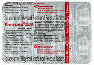 Parasafe 1000 MG Tablet 10 | Order Parasafe 1000 MG Online at Truemeds