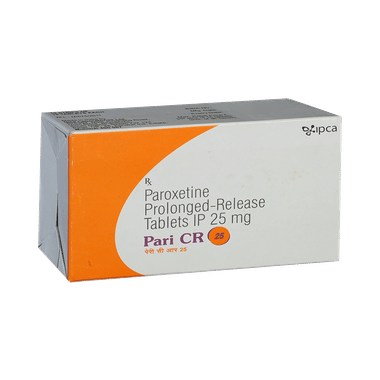 Pari Cr 25 Mg Tablet 15 - Uses, Side Effects, Dosage, Price | Truemeds