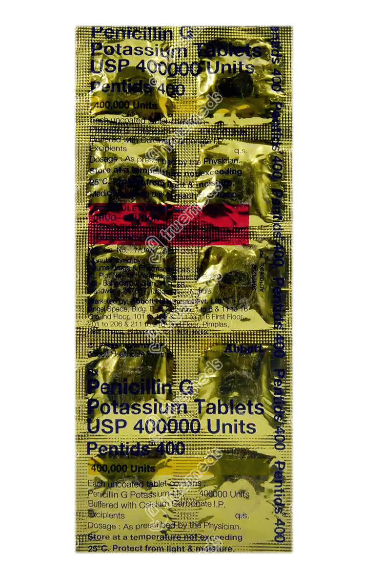 Pentids 400 Tablet: Uses, Side Effects, Price & Substitutes
