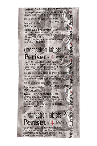 Periset 4 Mg Tablet 10 - Uses, Side Effects, Dosage, Price | Truemeds