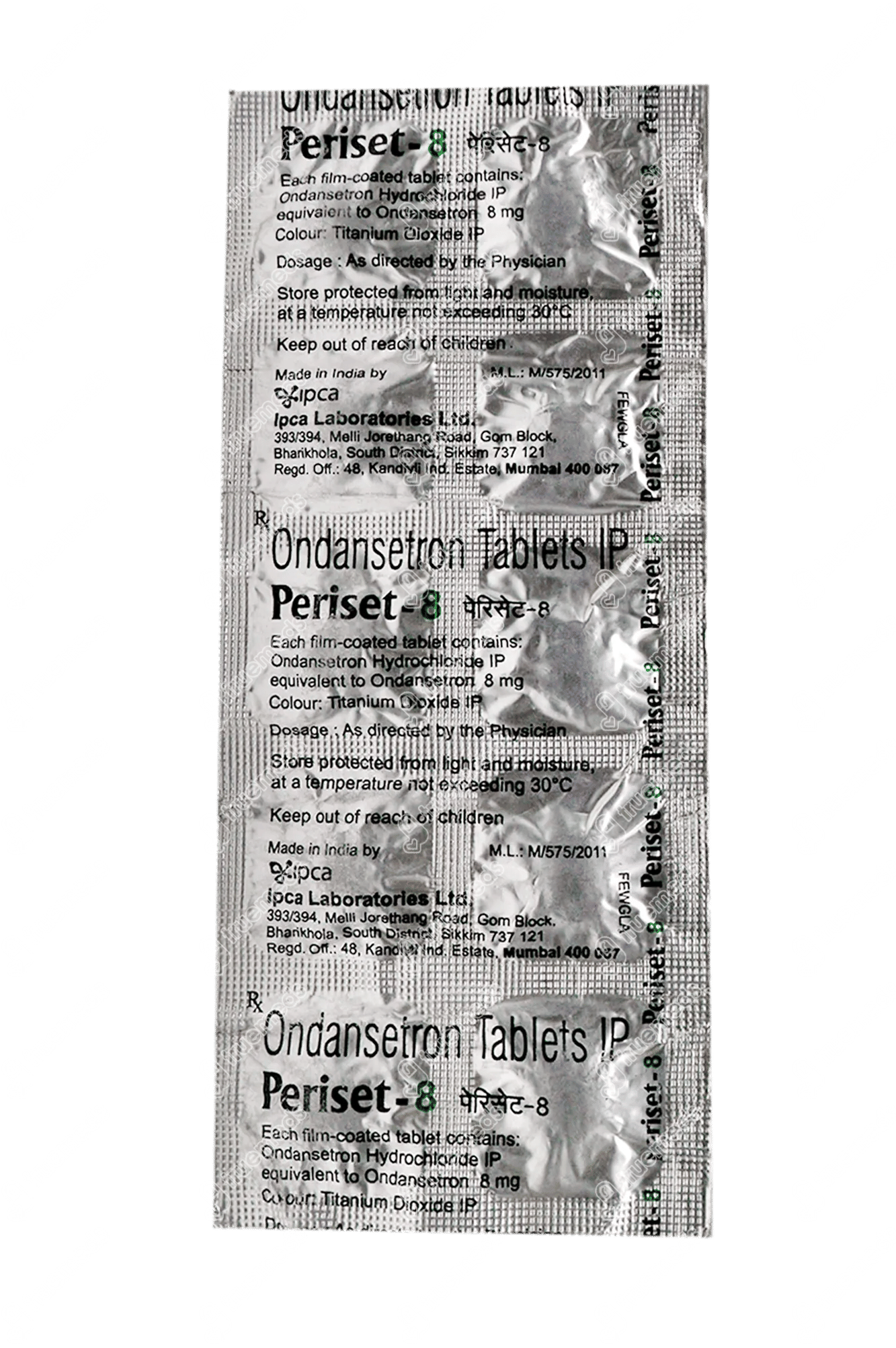 Periset 8 MG | Order Periset 8 MG Tablet Online at Truemeds