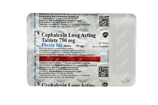 Phexin Bd 750Mg Tablet: Uses, Side Effects, Price & Substitutes