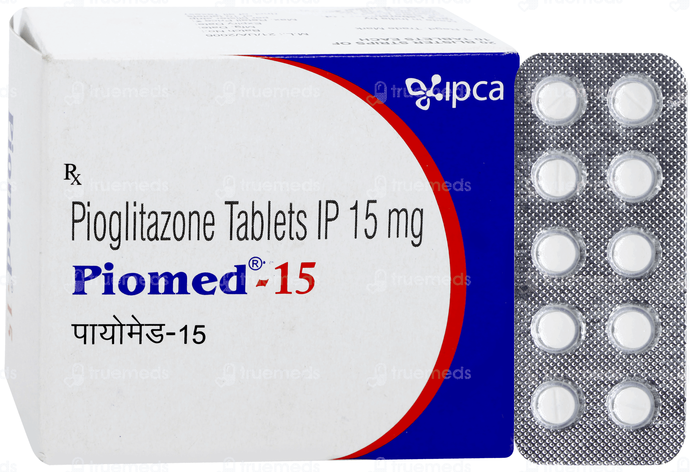 Piomed 15 Tablet: Uses, Side Effects, Price & Substitutes
