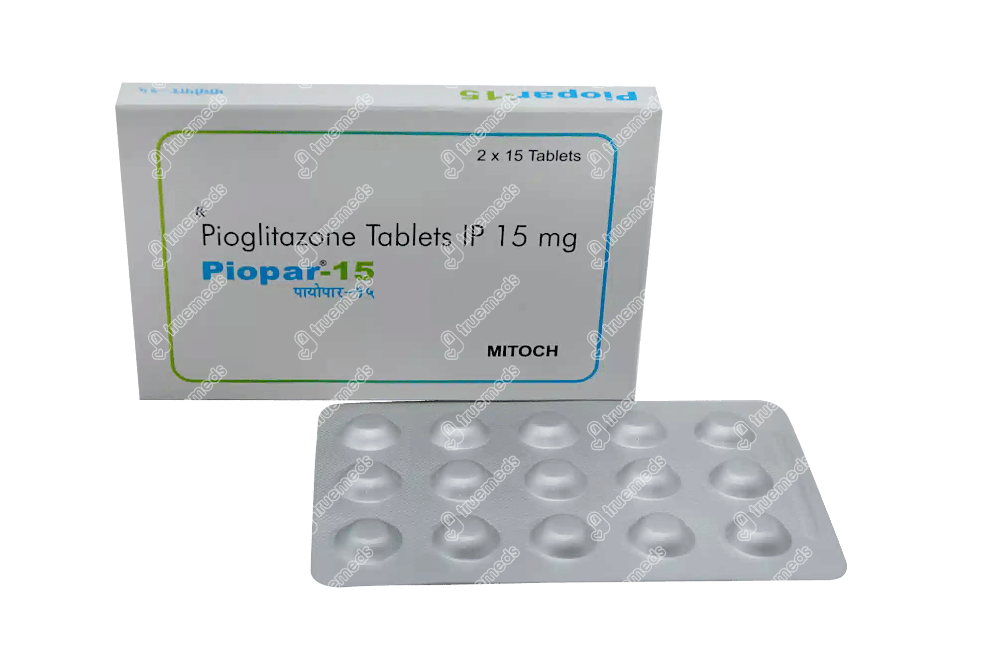 Piopar 15 Mg Tablet 30: Uses, Side Effects, Price & Substitutes