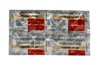 Piopod 15 Mf Tablet: Uses, Side Effects, Price & Substitutes