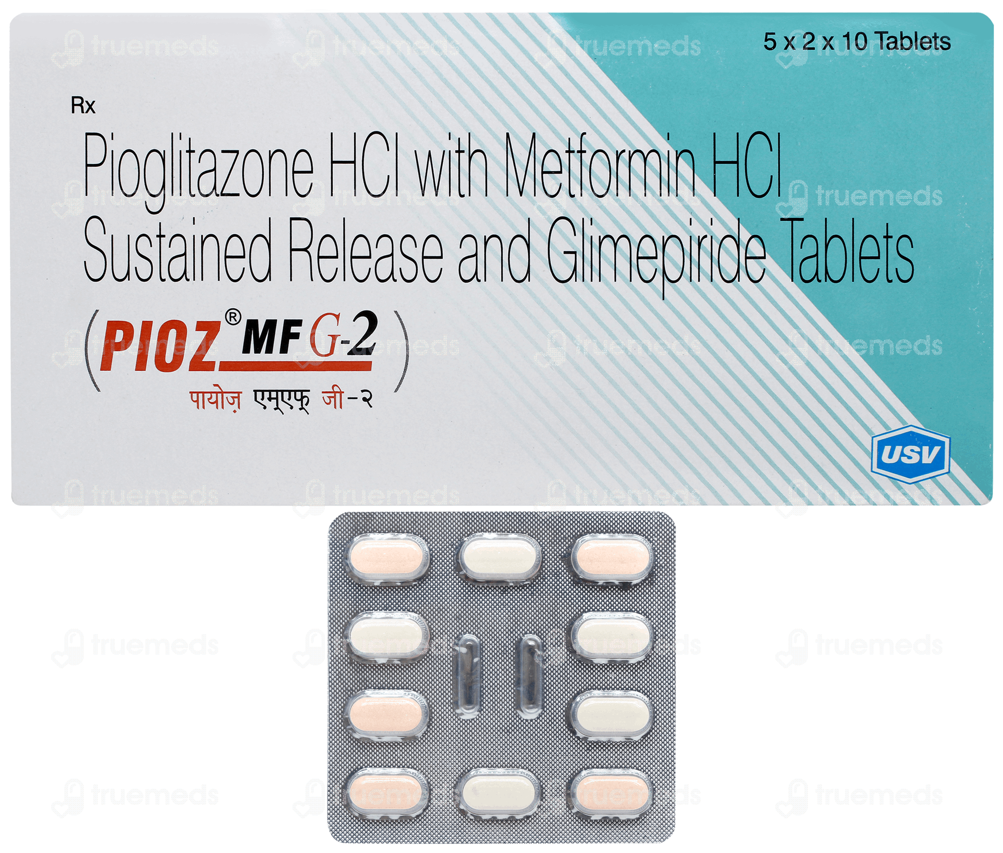 Pioz Mfg 2 Tablet 10: Uses, Side Effects, Price & Substitutes