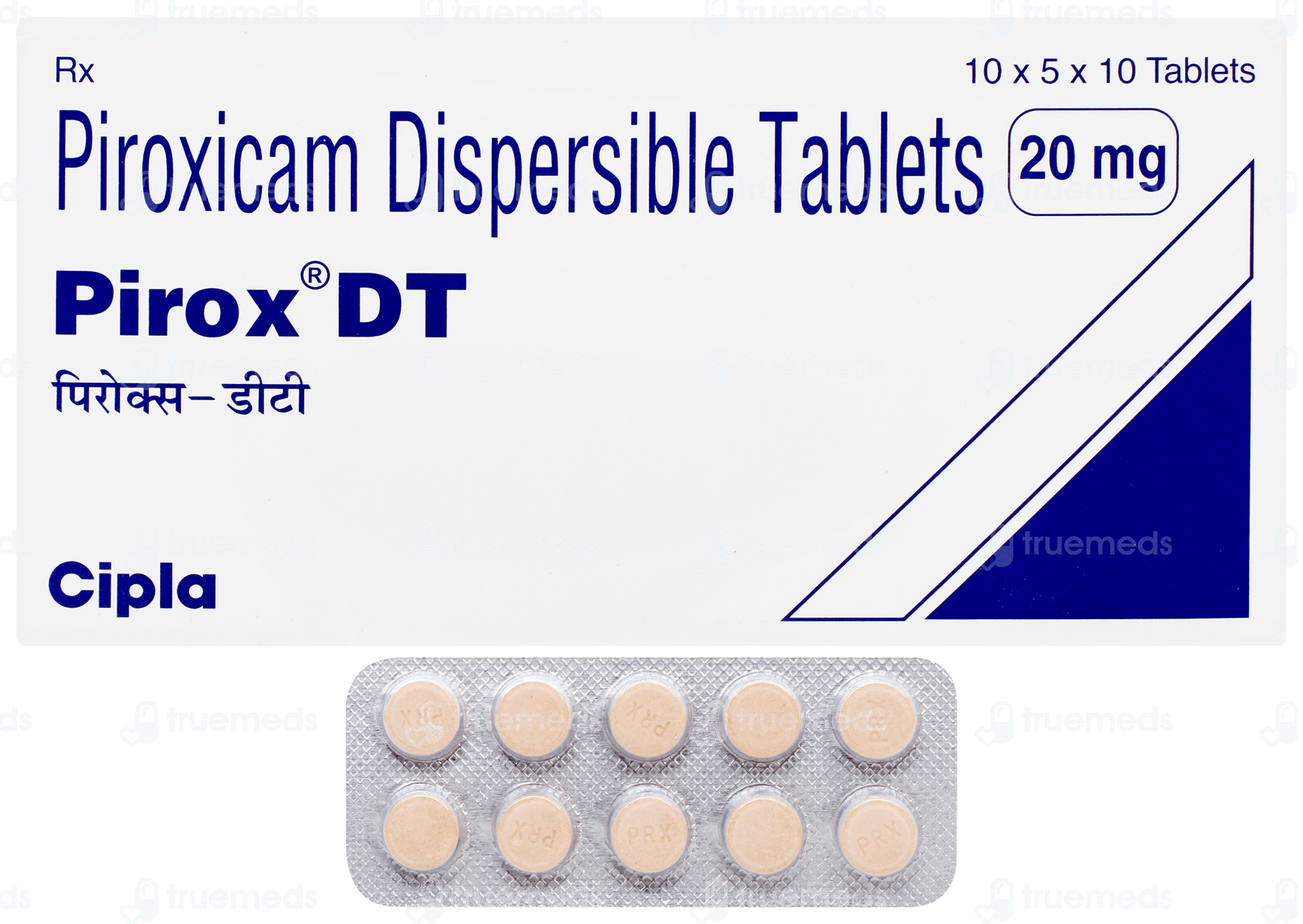 Pirox Dt 20 MG | Order Pirox Dt 20 MG Tablet Online at Truemeds