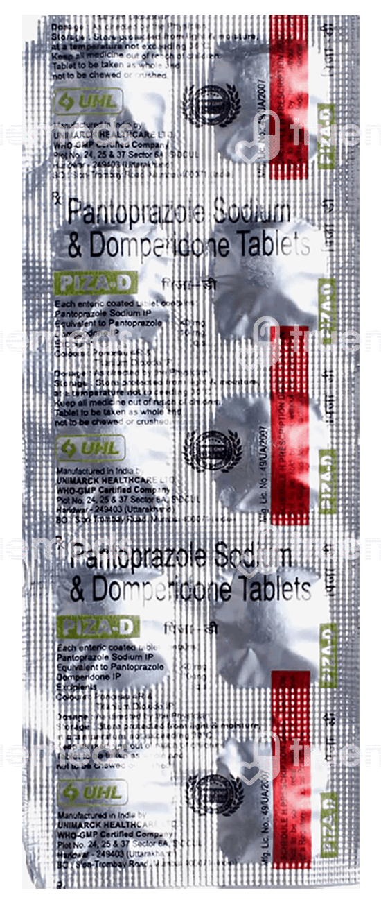 Piza D Tablet: Uses, Side Effects, Price & Substitutes