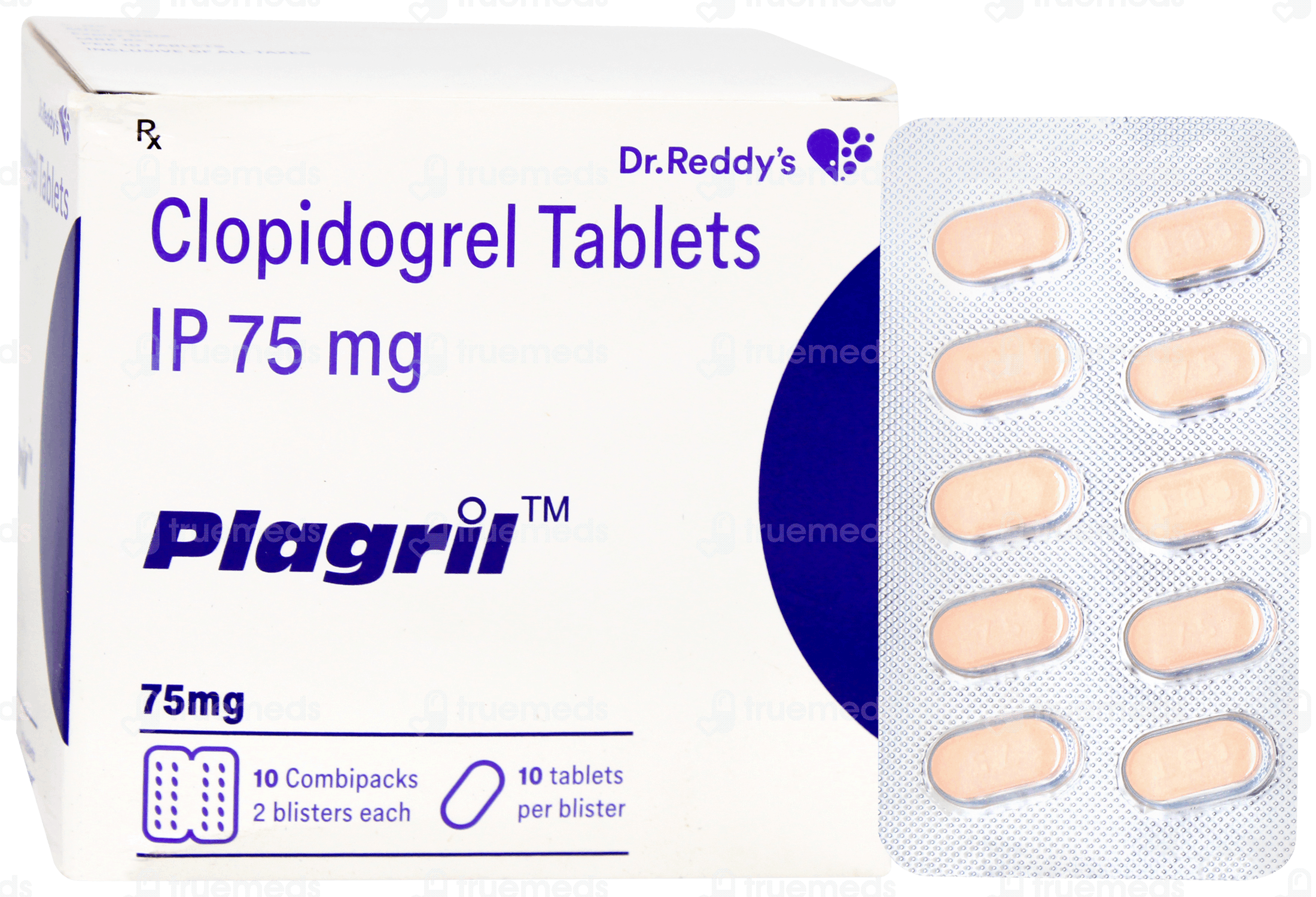 Plagril 75 MG | Order Plagril 75 MG Tablet Online at Truemeds