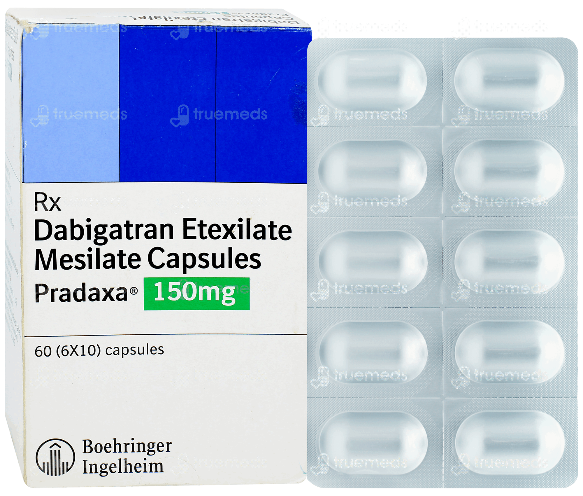 Pradaxa 150 MG | Order Pradaxa 150 MG Capsule Online at Truemeds