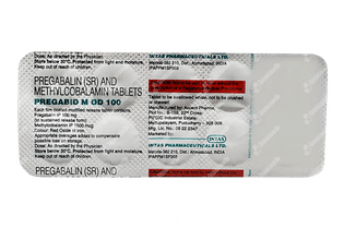 Pregabid M Od 100 Tablet: Uses, Side Effects, Price & Substitutes