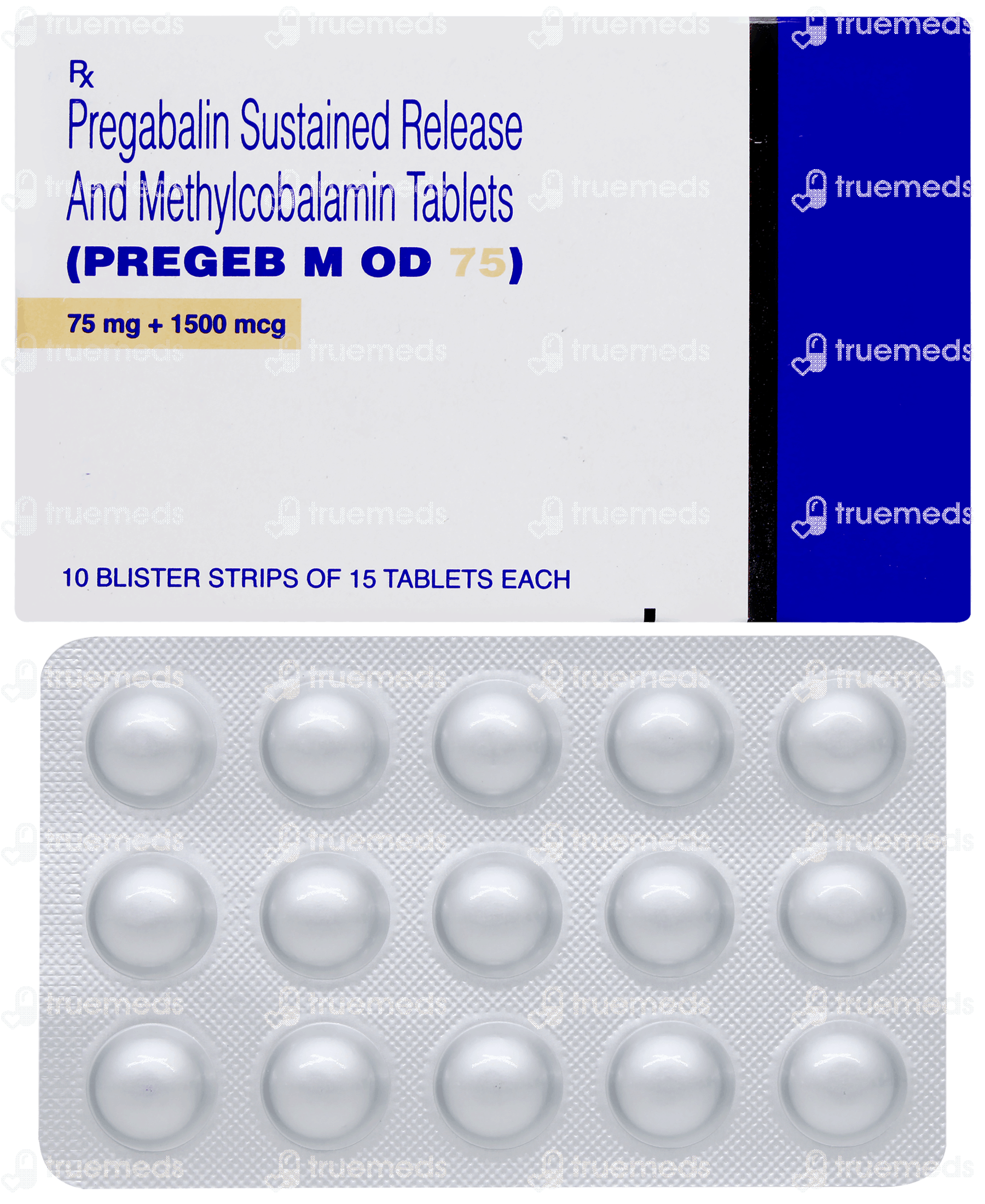 Pregeb M Od 75 Tablet 15: Uses, Side Effects, Price & Substitutes