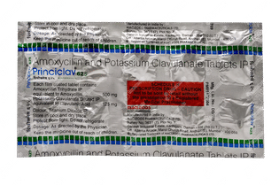Princiclav 500/125 Mg Tablet: Uses, Side Effects, Price & Substitutes
