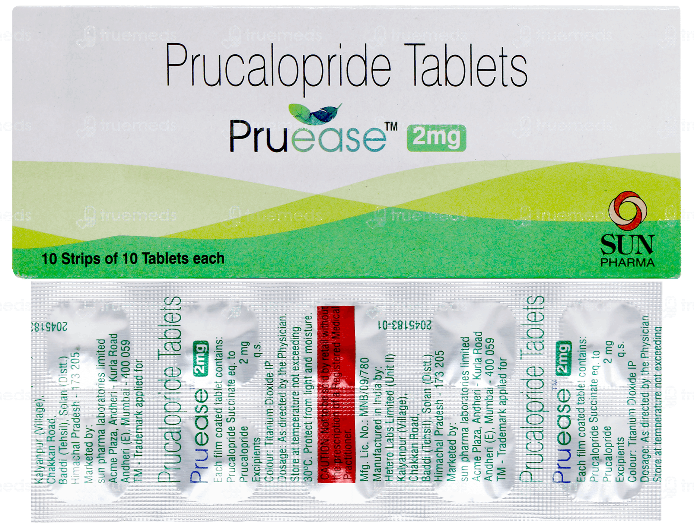 Pruease 2 Mg Tablet 10 - Uses, Side Effects, Dosage, Price | Truemeds