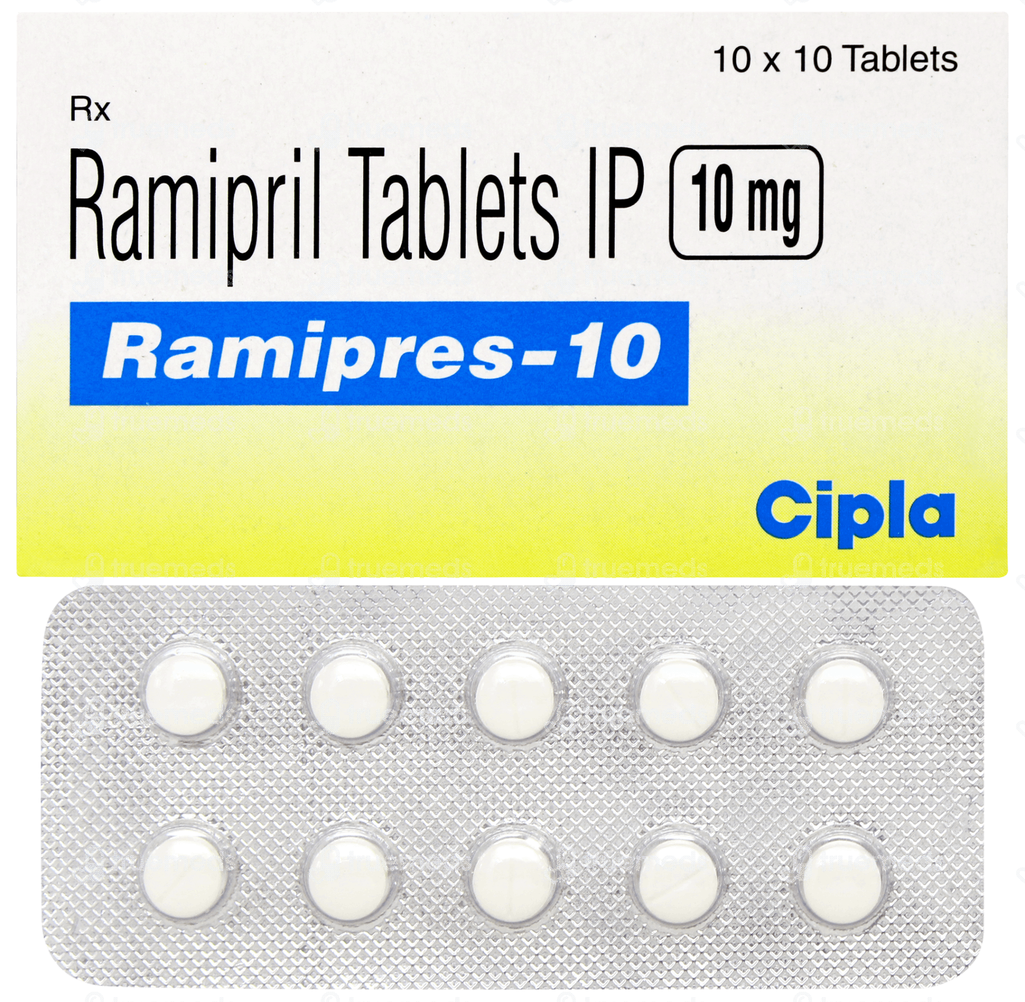 Ramipres 10 Tablet 10: Uses, Side Effects, Price & Substitutes