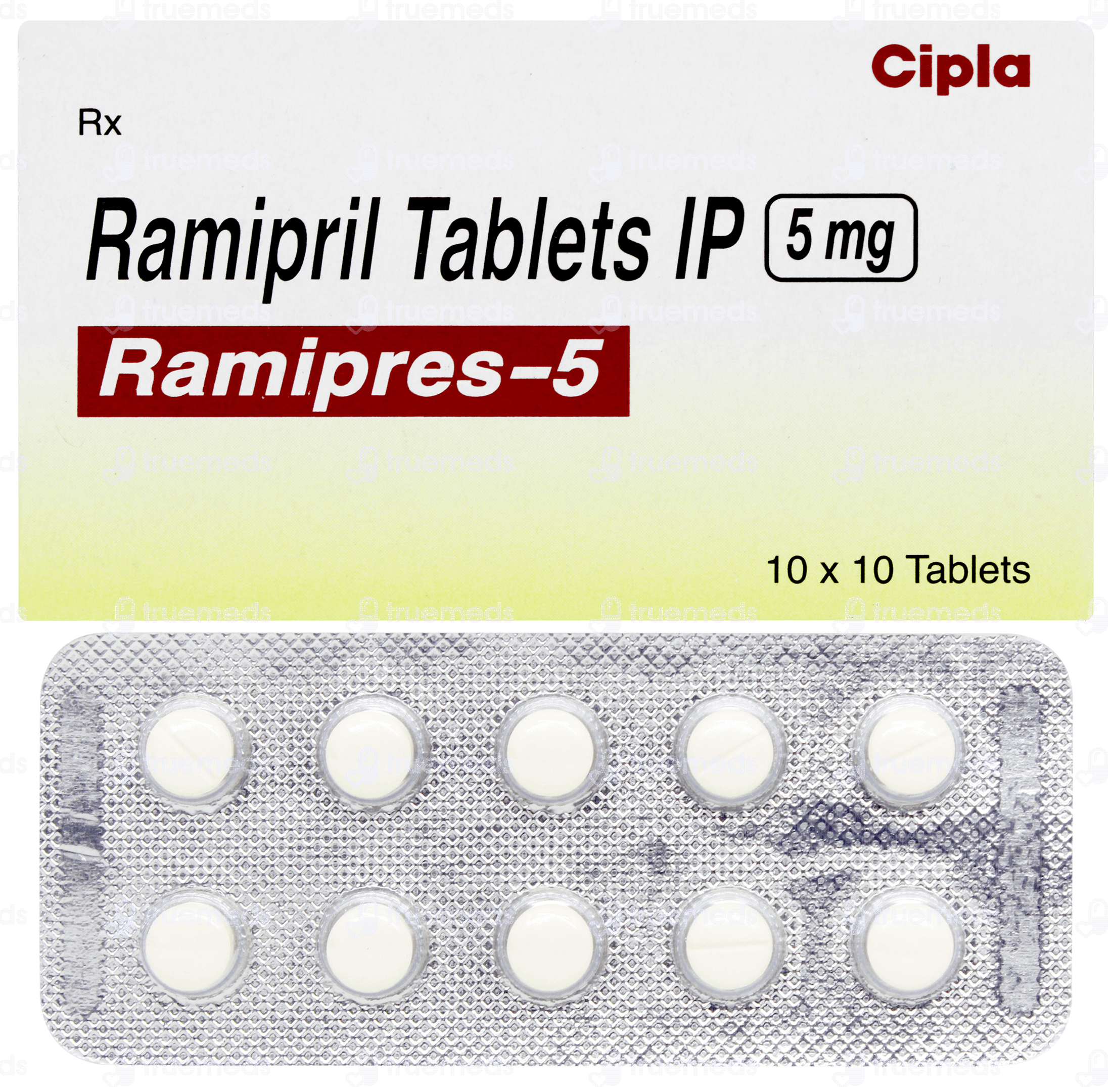 Ramipres 5 Tablet 10: Uses, Side Effects, Price & Substitutes