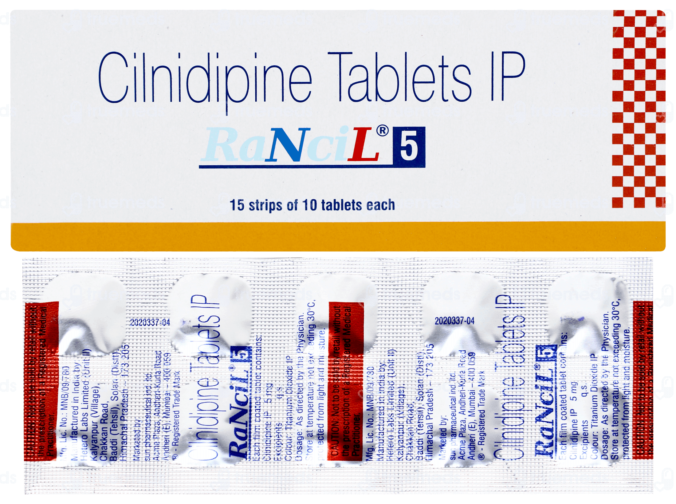 Rancil 5 Tablet 10: Uses, Side Effects, Price & Substitutes