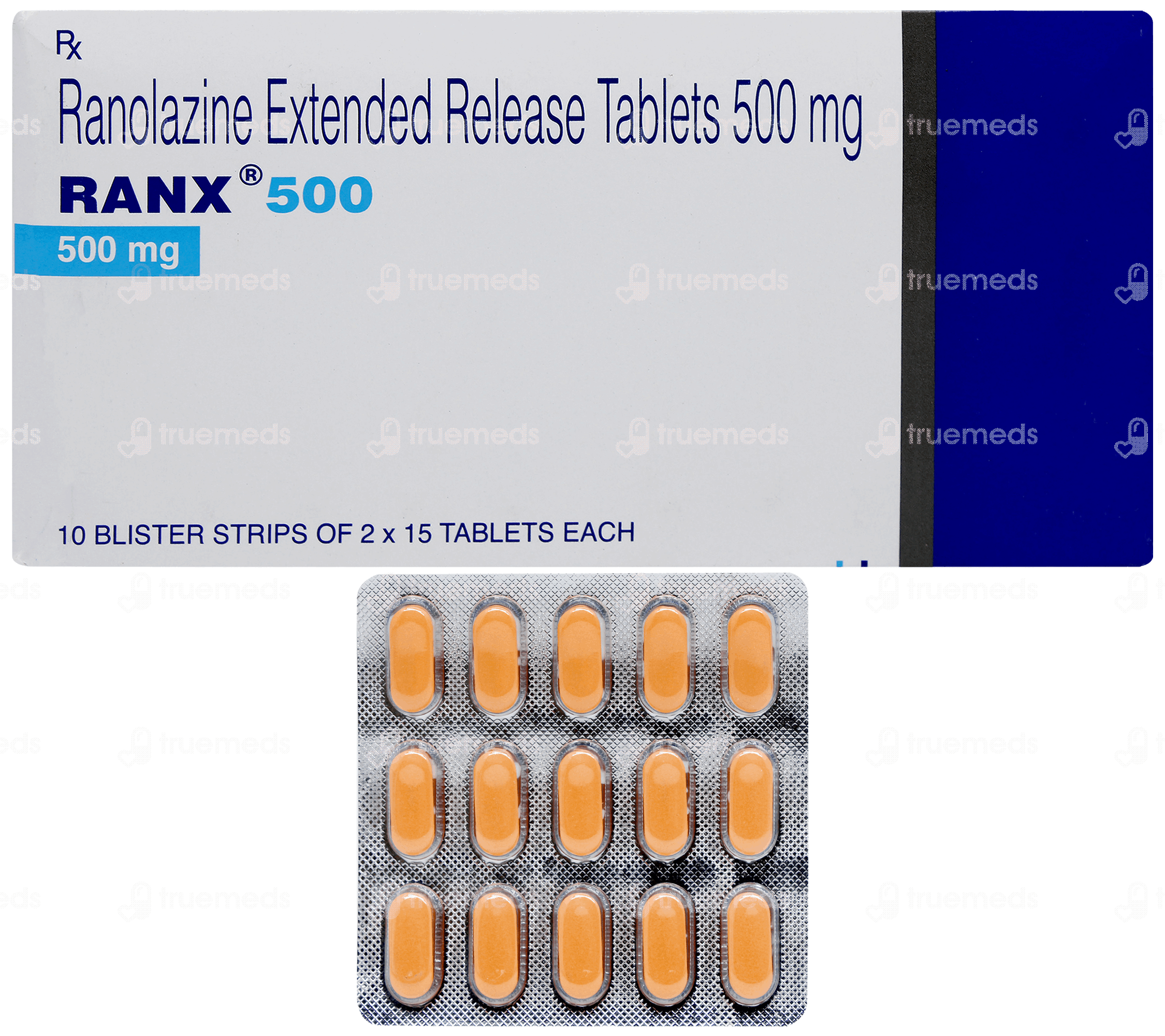 Ranx 500 Tablet – Angina Treatment
