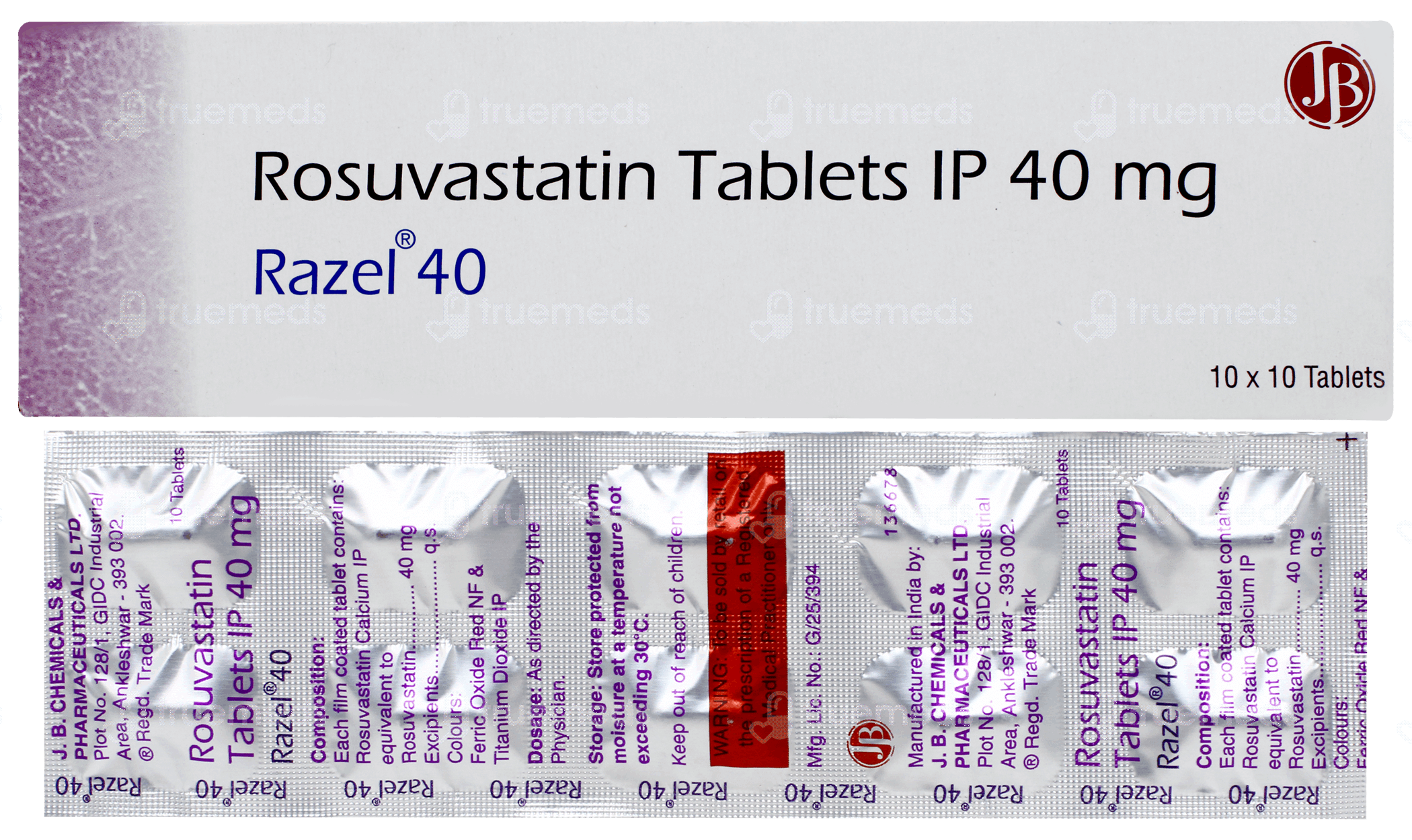 Razel 40 Tablet 10: Uses, Side Effects, Price & Substitutes