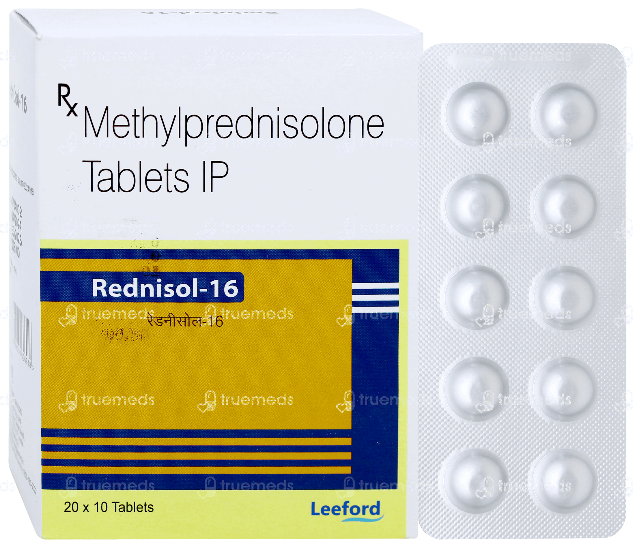 Rednisol 16 Tablet 10: Uses, Side Effects, Price & Substitutes