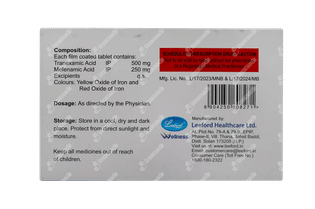 Redotrex Mf 500250 Mg Tablet 10 - Uses, Side Effects, Dosage, Price ...