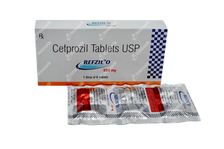 Refzil O 500 Mg Tablet 6 - Uses, Side Effects, Dosage, Price | Truemeds