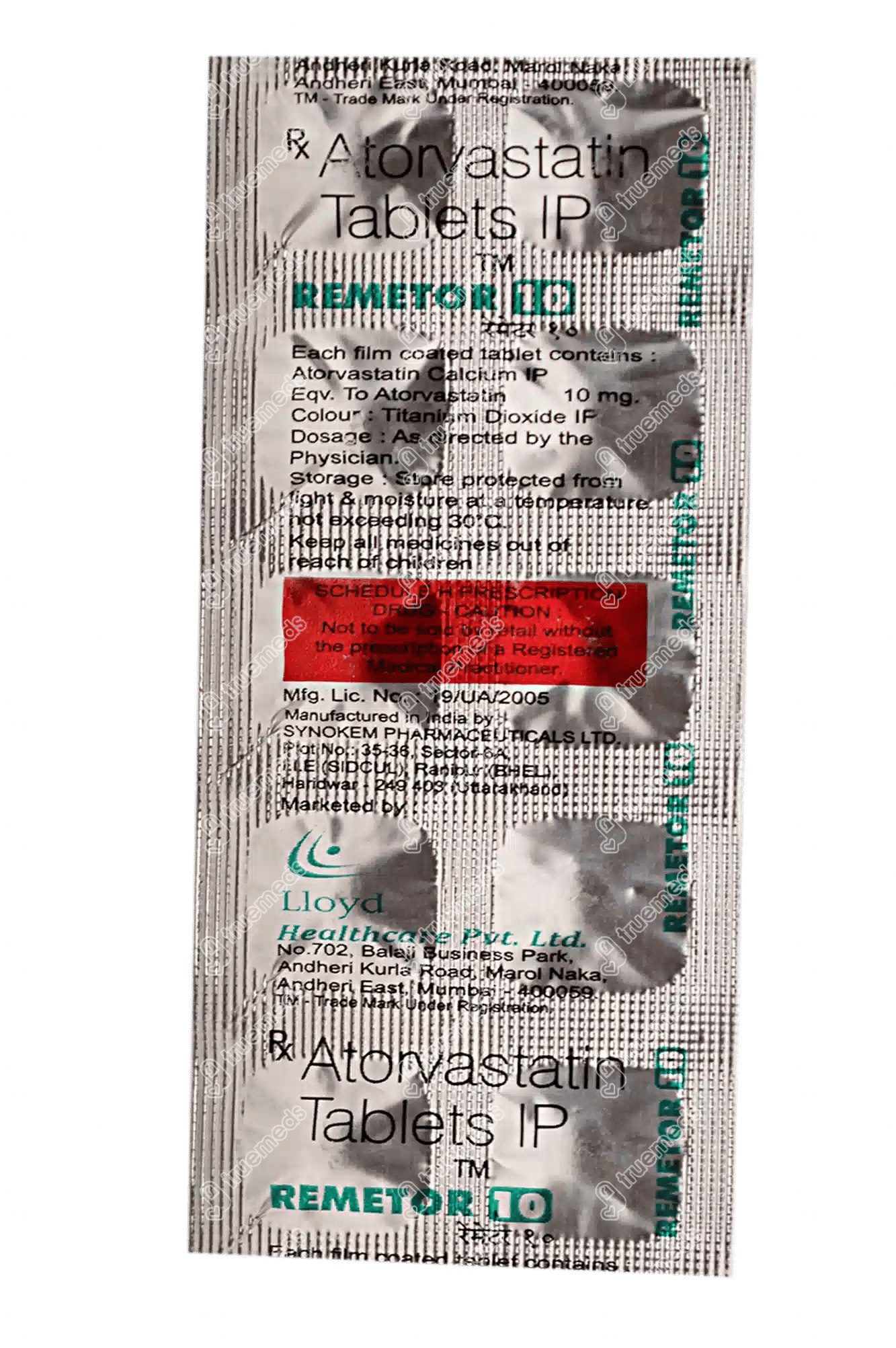 Remetor 10 Tablet: Uses, Side Effects, Price & Substitutes