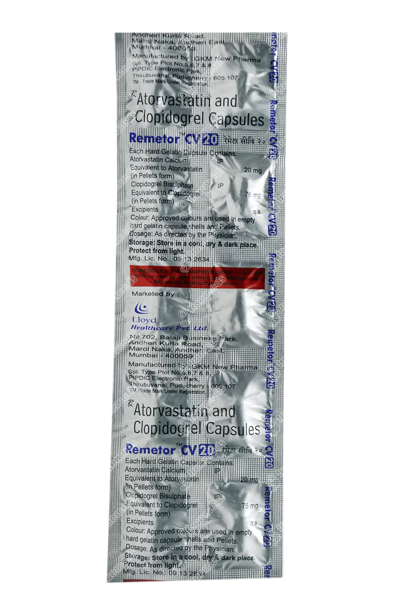 Remetor Cv 20/75 MG | Order Remetor Cv 20/75 MG Capsule Online at Truemeds