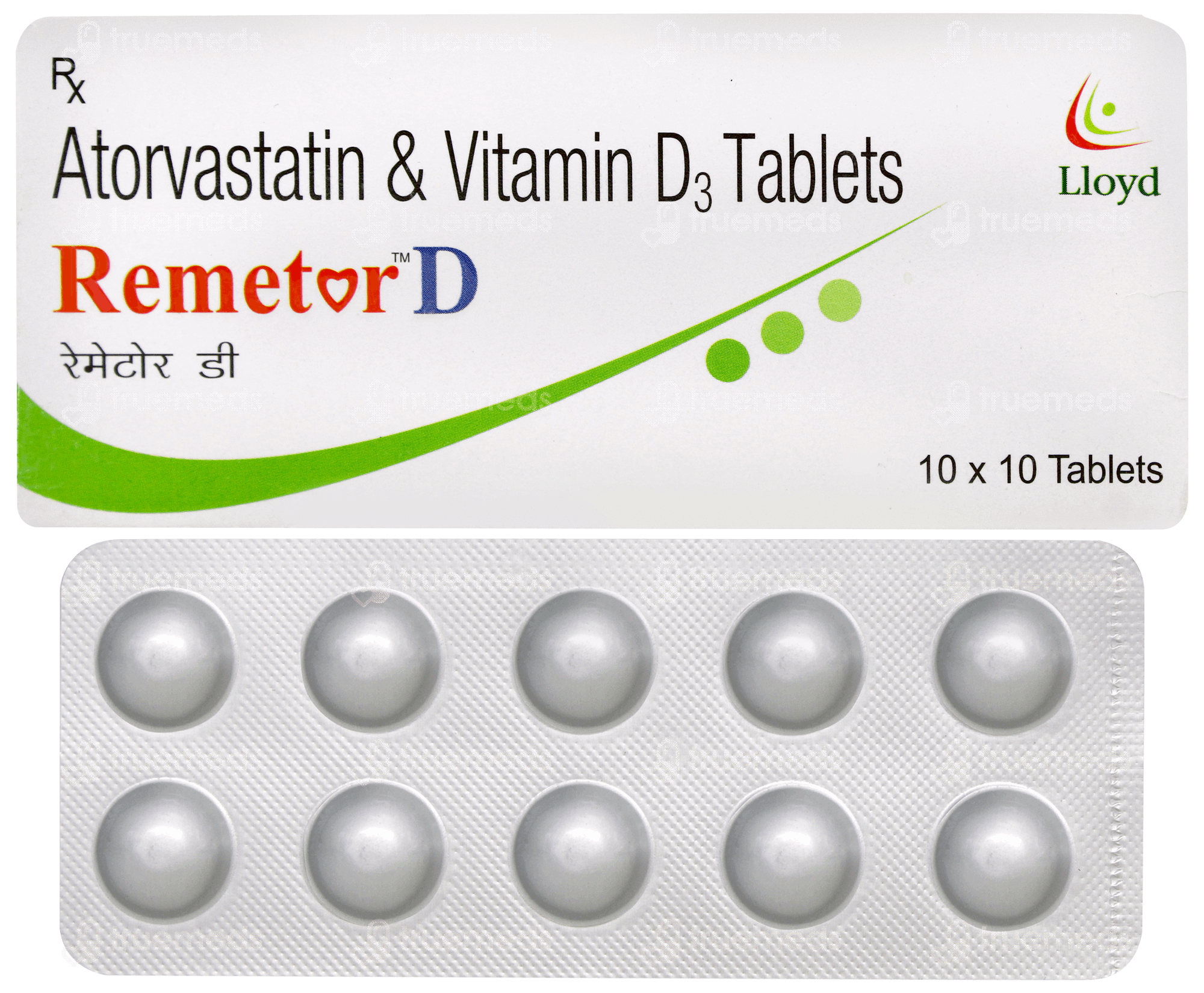 Remetor D 10 Mg/1000iu | Order Remetor D 10 Mg/1000iu Tablet Online at ...