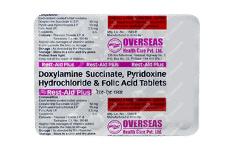 Rest Aid Plus Tablet 30 - Uses, Side Effects, Dosage, Price | Truemeds