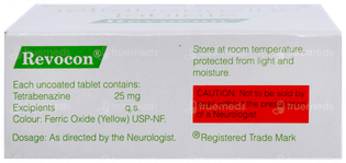 Revocon 25 Mg Tablet 10 - Uses, Side Effects, Dosage, Price | Truemeds