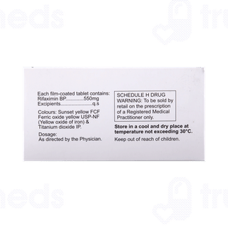 Rifakem 550 MG | Order Rifakem 550 MG Tablet Online at Truemeds