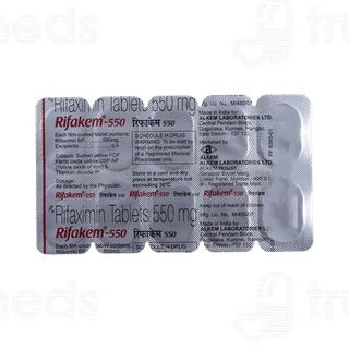 Rifakem 550 MG | Order Rifakem 550 MG Tablet Online at Truemeds