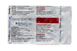Rifaset 400 MG Tablet 10 - Uses, Side Effects, Dosage, Price | Truemeds