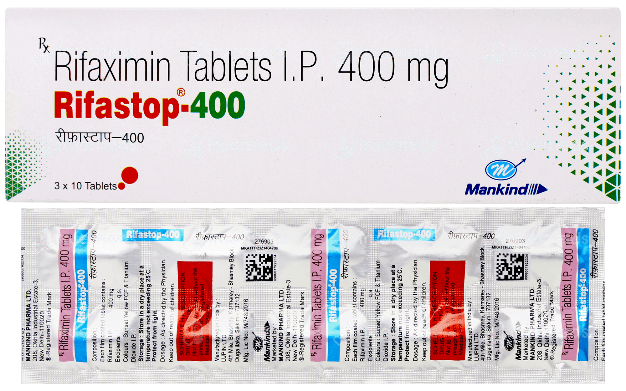 Rifastop 400 MG | Order Rifastop 400 MG Tablet Online at Truemeds