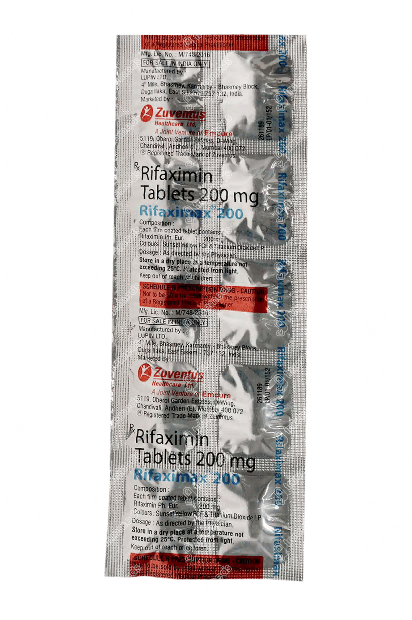 Rifaximax 200 MG | Order Rifaximax 200 MG Tablet Online at Truemeds