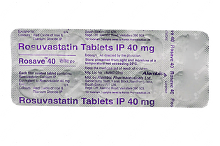 Rosave 40 MG | Order Rosave 40 MG Tablet Online at Truemeds
