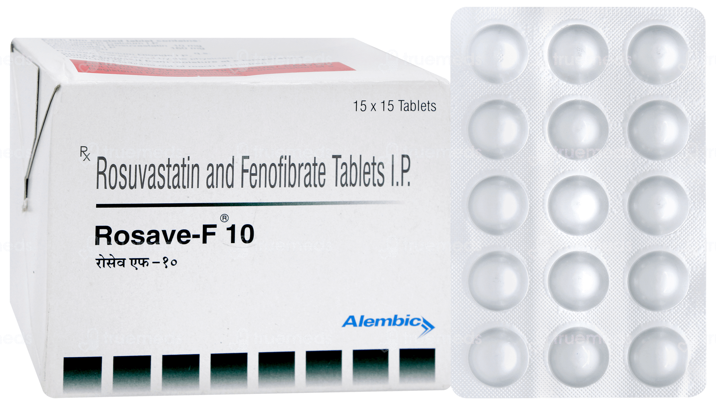 Rosave F 10 Tablet 15: Uses, Side Effects, Price & Substitutes