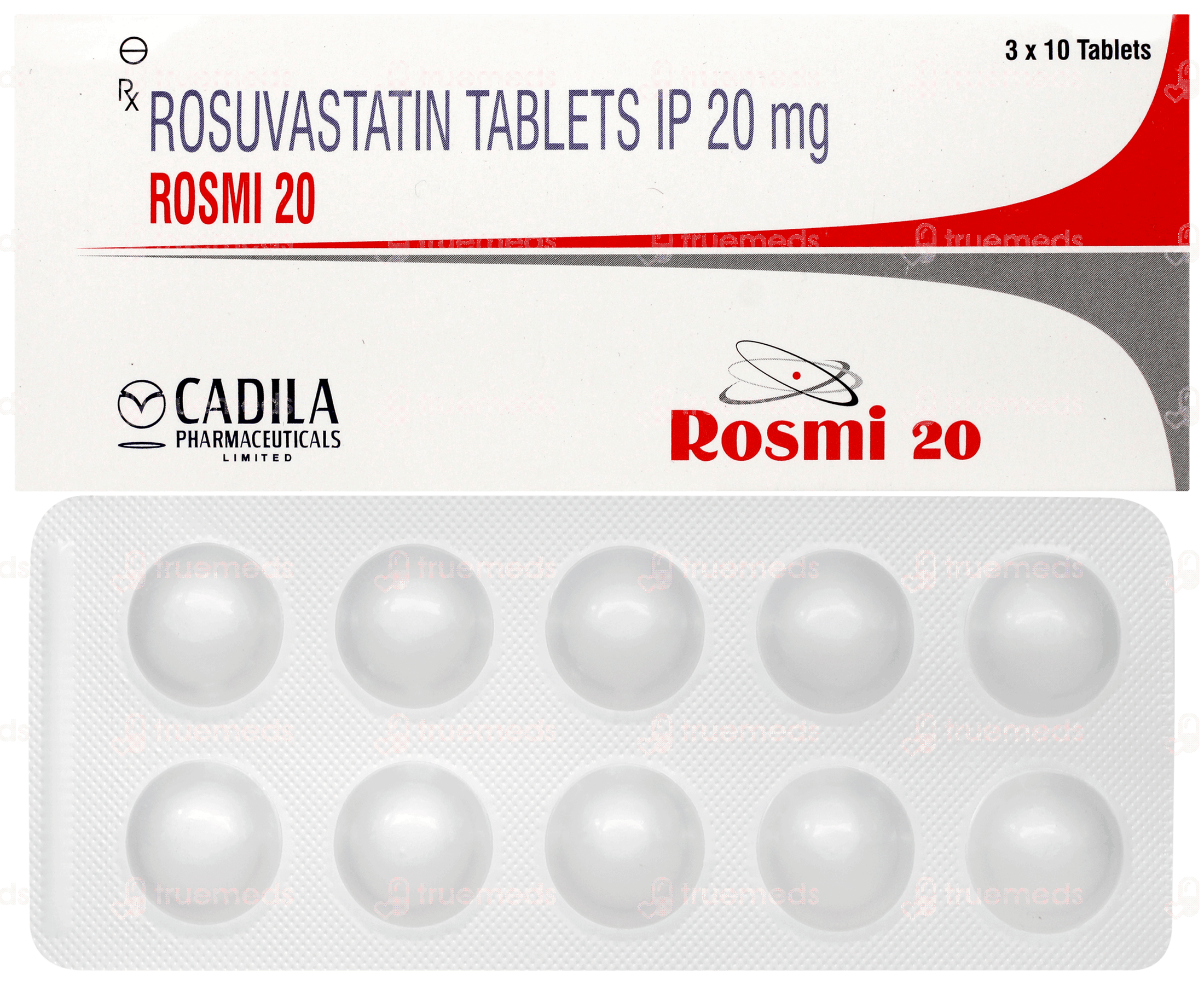 Rosmi 20mg Tablet 10: Uses, Side Effects, Price & Substitutes