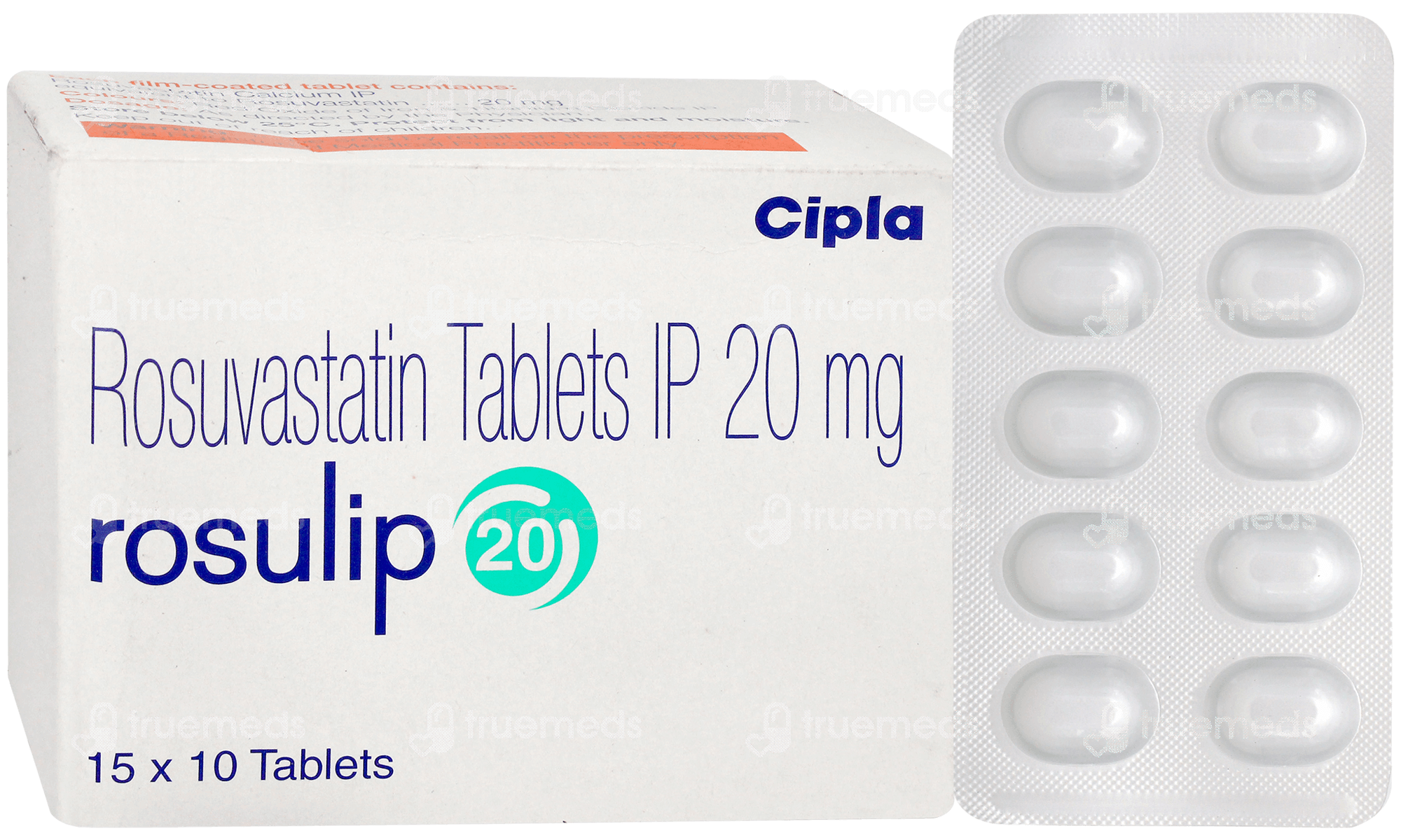 Rosulip 20 Tablet 10: Uses, Side Effects, Price & Substitutes