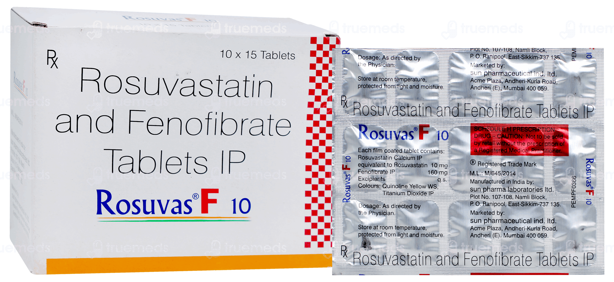 Rosuvas F 10 Tablet – Cholesterol Management & Heart Health