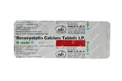 Rosvin 5 MG | Order Rosvin 5 MG Tablet Online at Truemeds