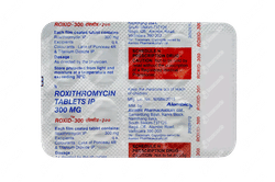 Roxid 300 MG Tablet 10 - Uses, Side Effects, Dosage, Price | Truemeds