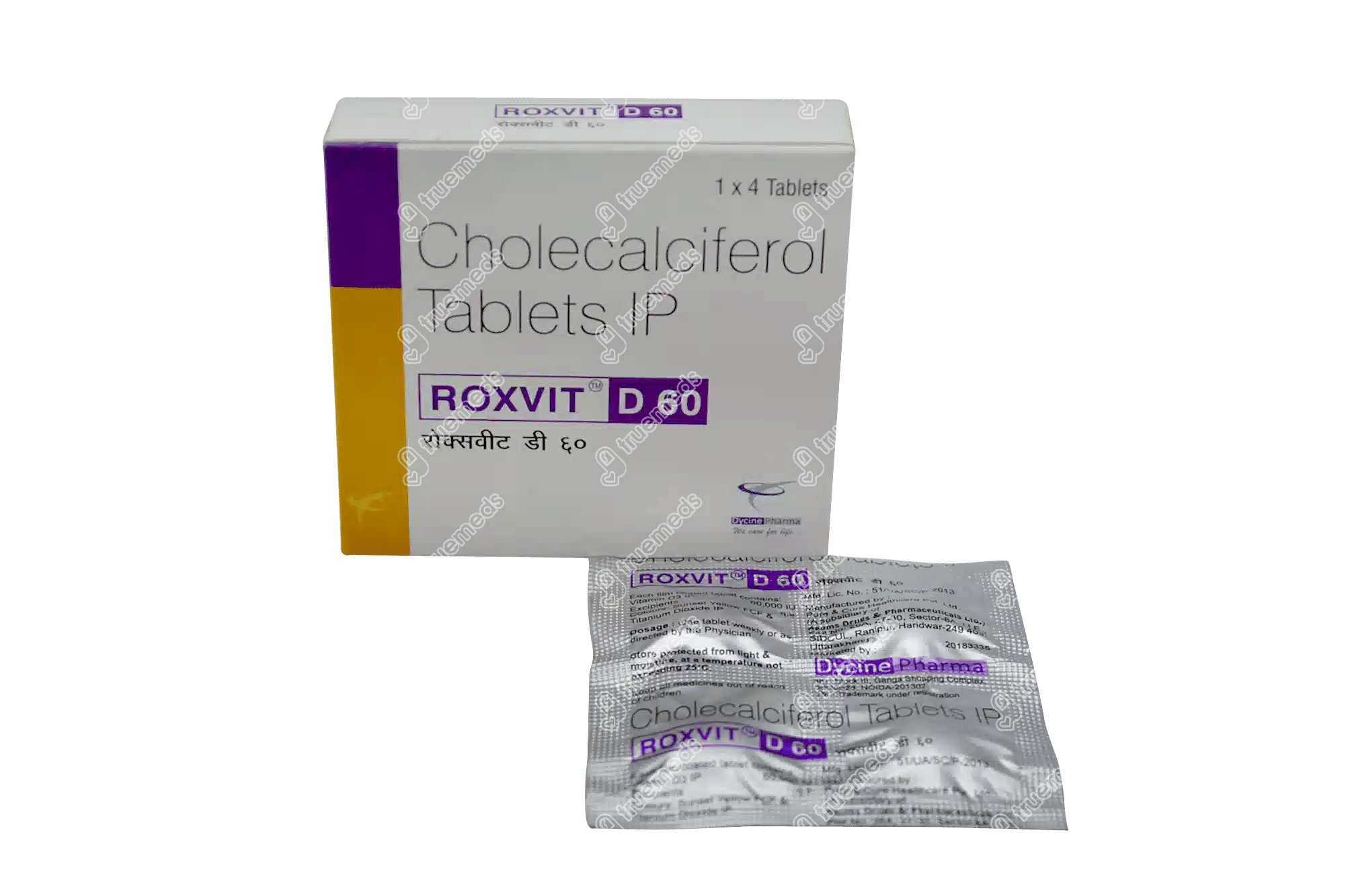 Roxvit D 60000 IU | Order Roxvit D 60000 IU Tablet Online at Truemeds