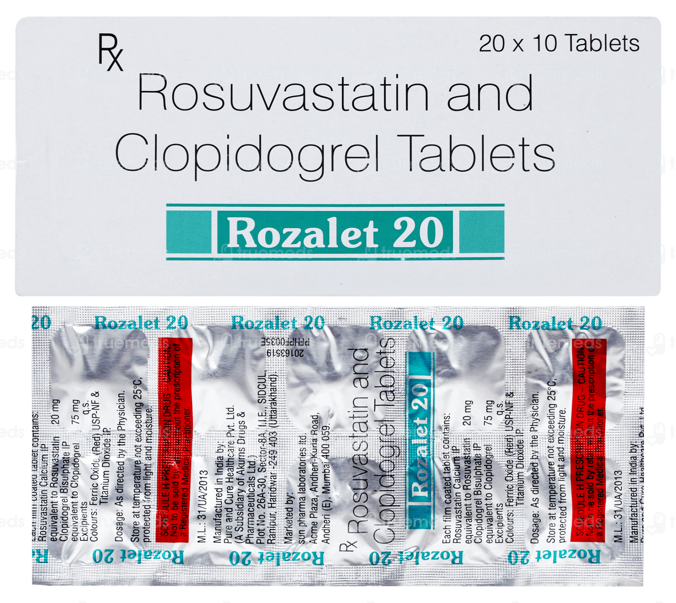 Rozalet 20 Tablet: Uses, Side Effects, Price & Substitutes