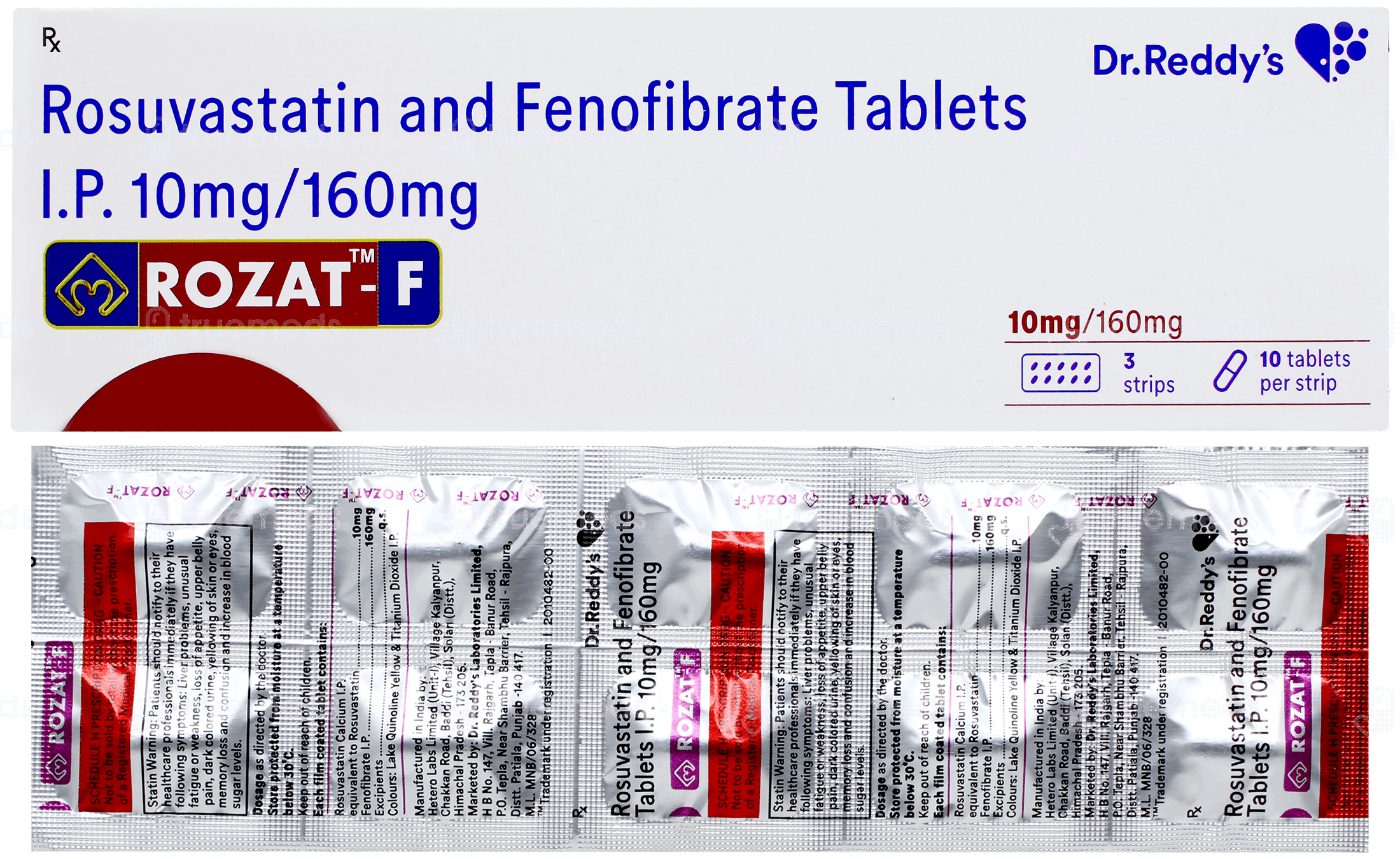 Rozat F Tablet 10: Uses, Side Effects, Price & Substitutes