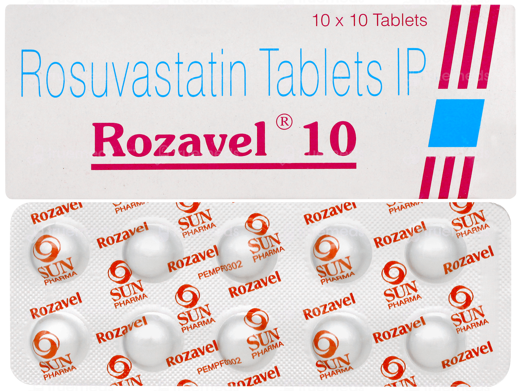 Rozavel 10 Tablet: Uses, Side Effects, Price & Substitutes