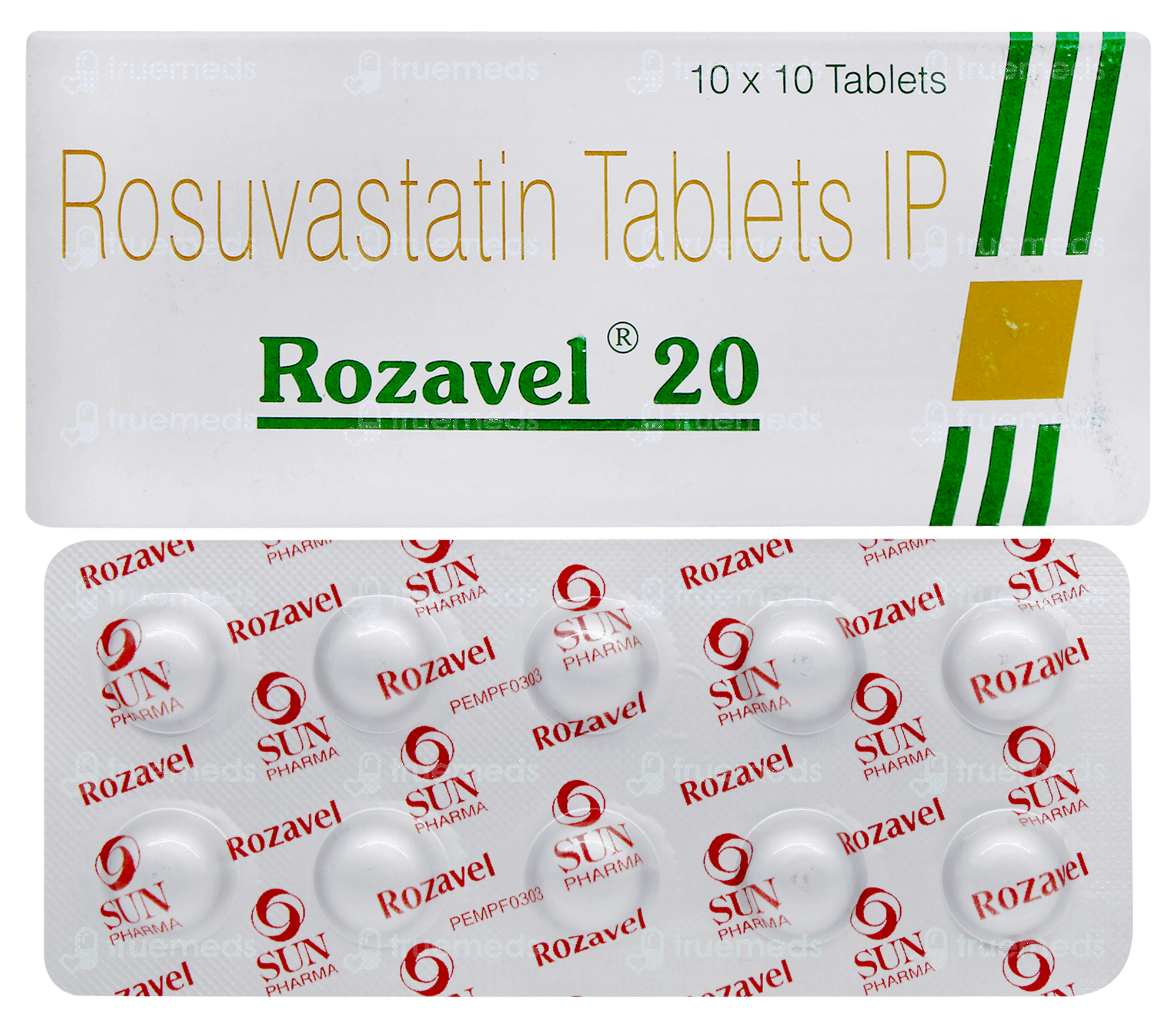 Rozavel 20 Tablet: Uses, Side Effects, Price & Substitutes