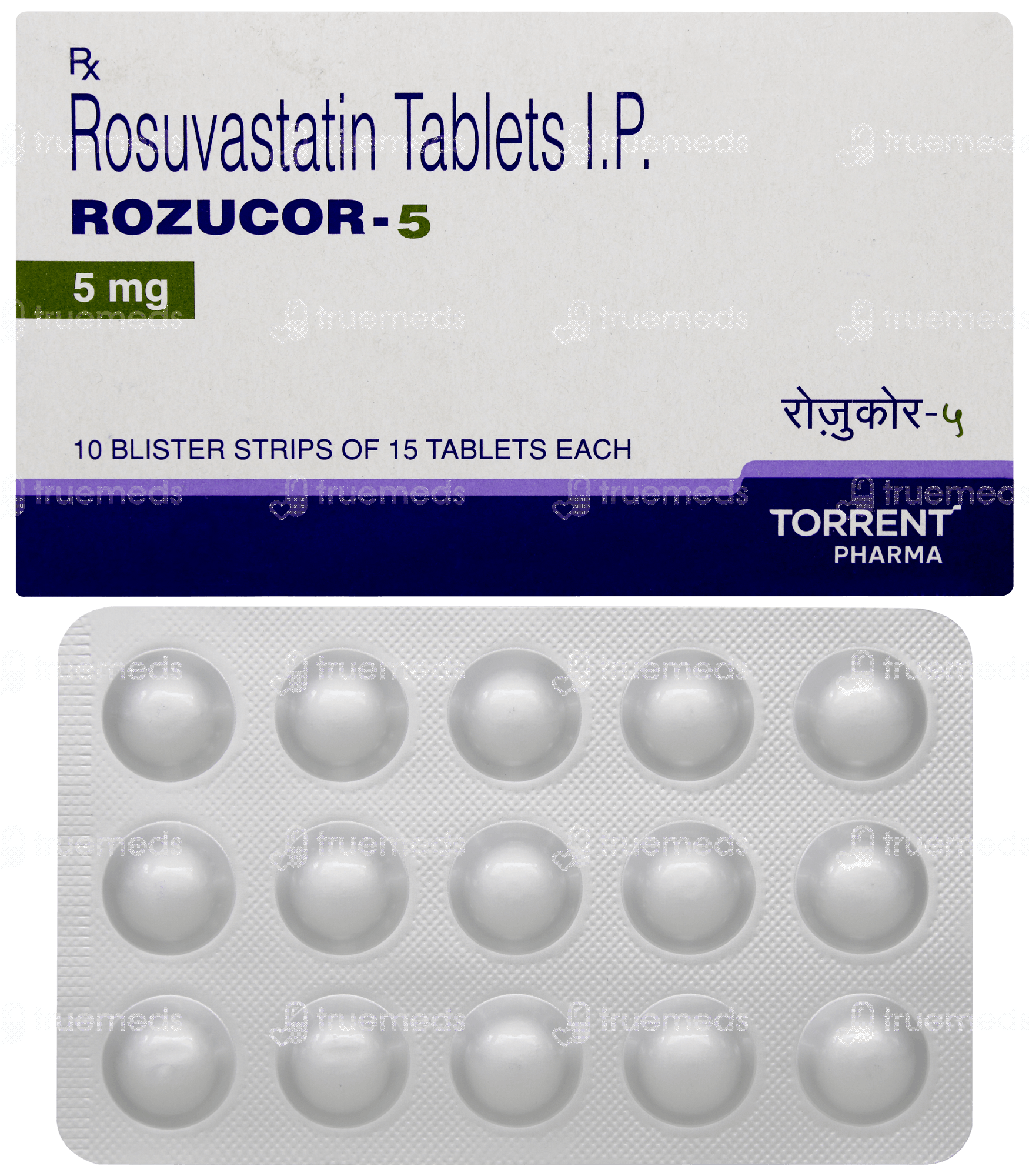 Rozucor 5 Tablet 15: Uses, Side Effects, Price & Substitutes